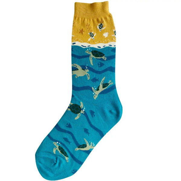 Sea Turtles Women's Crew Socks – The Sock Shack in Portland Maine